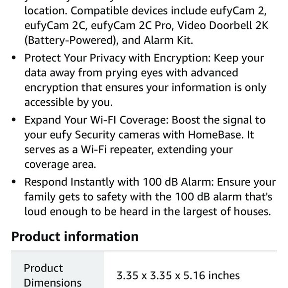 Eufy | Cameras, Photo & Video | Eufy Home Base 2 Video Storage ...